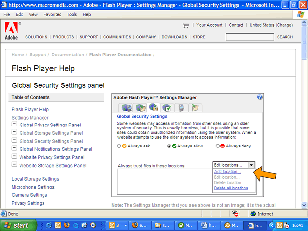 Flash Player Security Issue